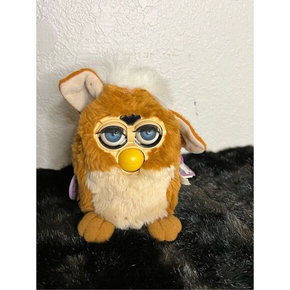 No Brand | Toys | Vintage Furby 998coffee Model Vintage Furby With Blue ...